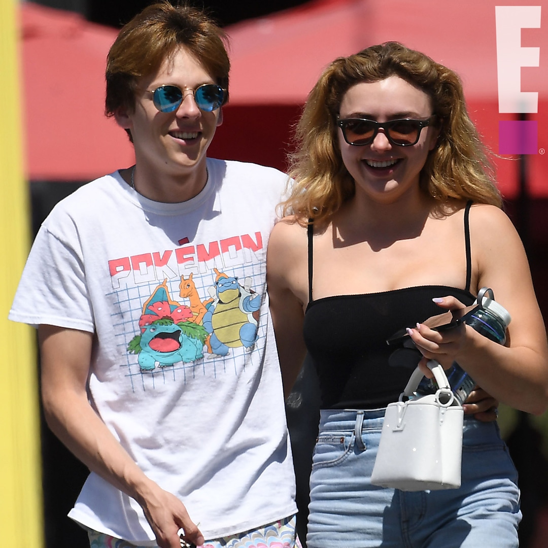 Cobra Kai Stars Peyton List And Jacob Bertrand Pack On The Pda